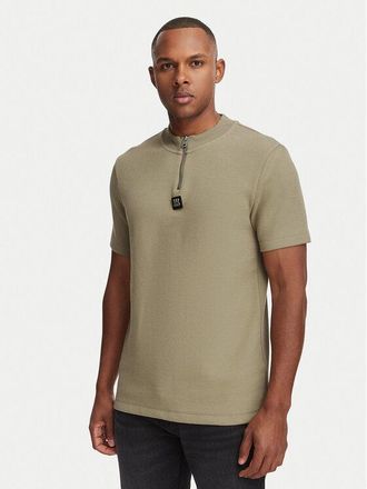 HUGO BOSS T-Shirt Dabi 50563018 Khakifarben Regular Fit