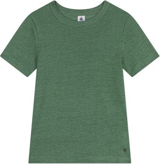 Petit Bateau Damen A0D4A Kurzärmeliges T-Shirt, Blau, M