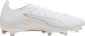Puma Ultra 6 Ultimate Fu&szlig;ballschuhe mit festem Boden f&uuml;r Herren (Wei&szlig;)