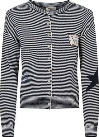 Max Mara Femme, Pulls, Bleu, Taille: 38 FR Gilet Teiera
