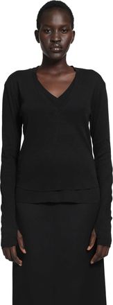 Thom Krom 2 in 1 V-Neck T-Shirt