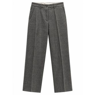 Nine In The Morning Weite Hose - - Trousers - Damen - Grau - W26