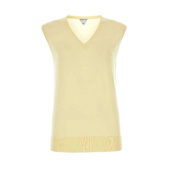 Bottega Veneta Stilvolle Strickmode f&uuml;r Elegante Looks - - Knitwear - Damen - Gelb - S