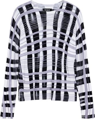 Desigual Femme, Pulls, Noir, Taille: 42 FR Jers Noruega