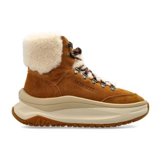 Moon Boot MB Moon247 City Shearling Mid - - Shoes - Damen - Braun - 37 EU