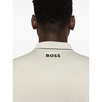 HUGO BOSS Recycled Polyester Logo Polo