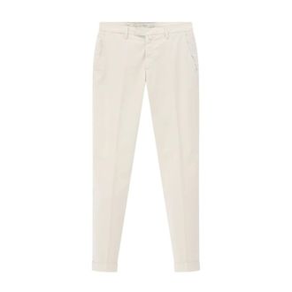 BRIGLIA 1949 Homme, Pantalons, Beige, Taille: L Chino Slim-Fit