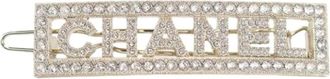 Chanel Barrette Pre-owned - Femme - Pre-owned - Jaune - Taille: ONE Size