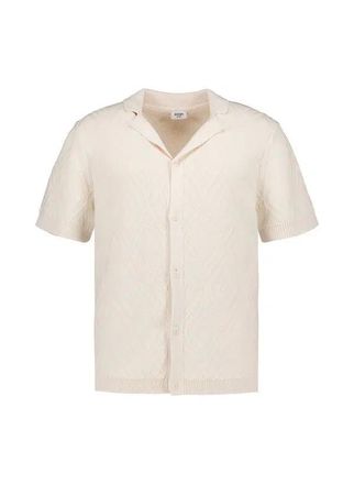 Joop Herren Kurzarmhemd beige