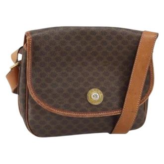 Celine Sac bandouli&egrave;re vintage Pre-owned - Femme - Pre-owned - Brun - Taille: ONE Size