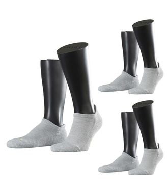 Falke Unisex Sneaker Laufsocken Sportsocken Cool Kick 16609 3 Paar, Farbe:Grau, Gr&ouml;&szlig;e:46-48, Artikel:-3400 light grey