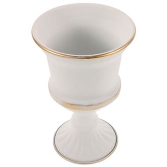 Angoily Europ&auml;ischer Vintage Metall Blumentopf mit St&auml;nder Robuster Eisen Pflanzk&uuml;bel f&uuml;r Hotels und G&auml;steh&auml;user Dekorativer Hoher Blumentopf f&uuml;r Innen Au&szlig;enb