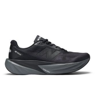 New Balance Homme FuelCell Rebel v5 en Noir/Gris, Synthétique, Taille 44.5 Extra-Large
