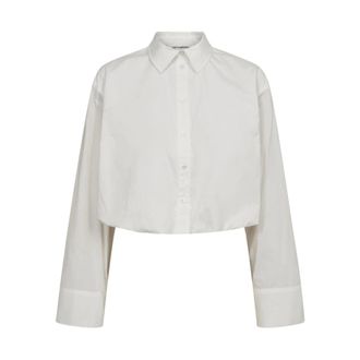 Co'Couture Femme, Blouses et Chemises, Blanc, Taille: 38 FR Blouse Ballon Dandy