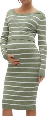 Mama Licious Mama Licious Female Strickkleid Umstands-Strickkleid