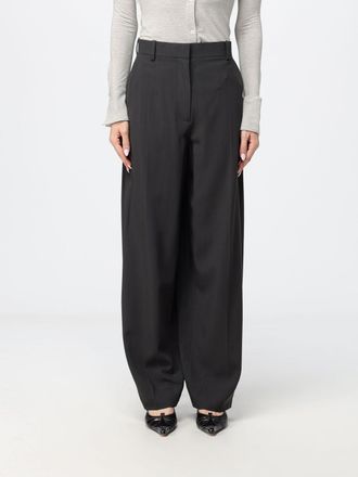 Toteme Weit geschnittene, ma&szlig;geschneiderte Hose aus Wollmischung von mit hohem Bund und schr&auml;gen Taschen