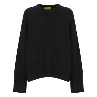 Guest In Residence Gem&uuml;tlicher Rundhals-Pullover - - Knitwear - Damen - Schwarzk - XS