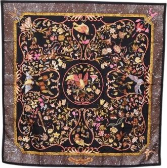 Herm&egrave;s Pre-owned Vintage Silk Scarf - Femme - Pre-owned - Multicolore - Taille: ONE Size