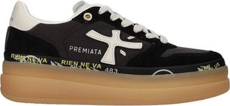 Premiata Femme, Chaussures, Noir, Taille: 38 EU Micol Baskets