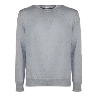 Eleventy Round-Neck Strickwaren - - Knitwear - Herren - Grau - S