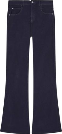 Emporio Armani Femme, Jeans, Bleu, Taille: W27 J9D Jean &Eacute;vas&eacute; Taille Moyenne
