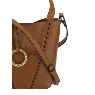 Chlo&eacute; Spin Shoulder Bag - Brown