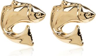 Jacquemus Femme, Accessoires, Jaune, Taille: ONE Size Poisson Earrings