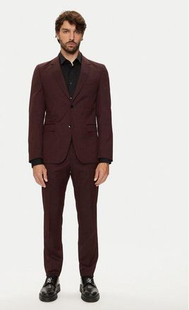 HUGO BOSS Anzug H-Houston 50518120 Dunkelrot Slim Fit