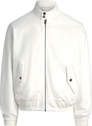 Ralph Lauren Leichter Blouson aus Baumwolle mit Poloreiter-Stickerei in