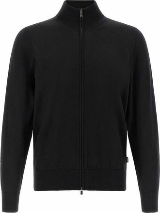 HUGO BOSS Cardigan - Schwarz