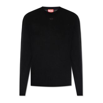 Diesel Homme, Pulls, Noir, Taille: L Pull en Laine et Cachemire