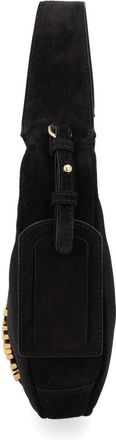 Moschino Womens Shoulder Bag Carry Me Black Polyester