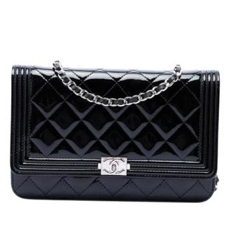 Chanel Pre-owned Boy Wallet on Chain - - Pre-owned - Damen - Schwarzk - ONE SIZE