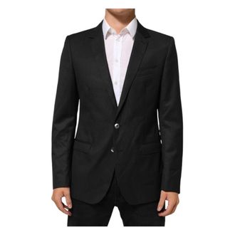 Dolce & Gabbana Martini Blazer - - Jackets - Herren - Grau - L