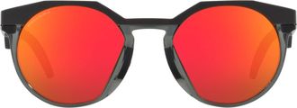 Oakley HSTN Sonnenbrille, matte carbon-prizm ruby