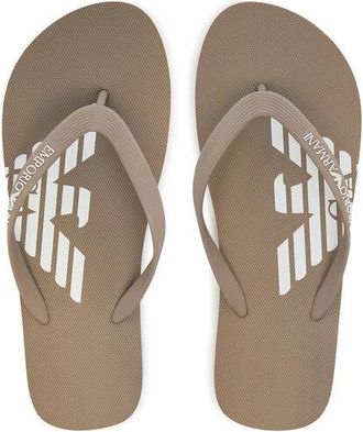 Emporio Armani Zehentrenner XVQS08 XN746 U539 Beige