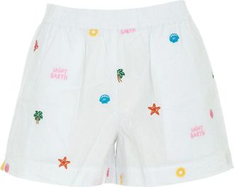 MC2 Saint Barth Femme, Shorts, Blanc, Taille: 40 FR Meave Shorts