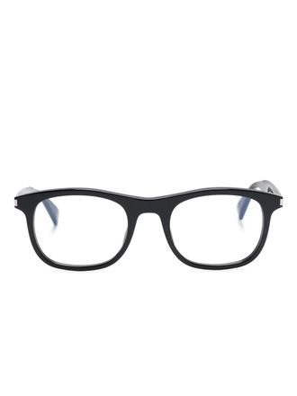 Saint Laurent Eyewear lunettes de vue à monture carrée - Noir