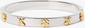 Kate Spade New York Heritage Bloom Armreif Mit Scharnierverschluss