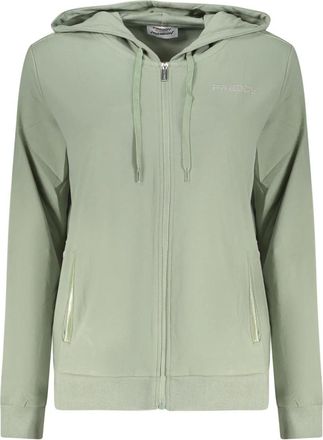 Freddy Femme, Sweatshirts et sweats &agrave; capuche, Vert, Taille: 40 FR Wcrs3 Zip Sweat &agrave; capuche