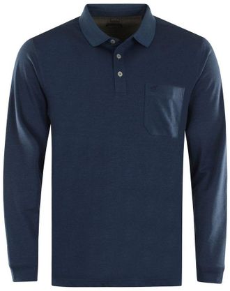 Hajo Langarm-Poloshirt