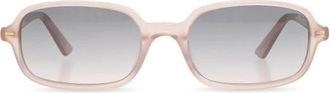 Chlo&eacute; Femme, Accessoires, Beige, Taille: 53 MM Lunettes de soleil rectangulaires