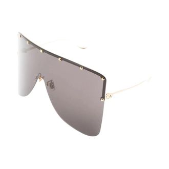 Valentino Garavani Lunettes de soleil bouclier Vg0082S - Femme - Accessoires - Jaune - Taille: ONE Size