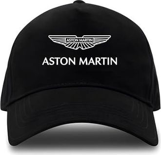Generico Casquette noire pour fans Aston Martin Blanc - Coton Eco