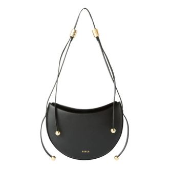 Furla Moonstone Schultertasche S - - Bags - Damen - Schwarzk - ONE SIZE