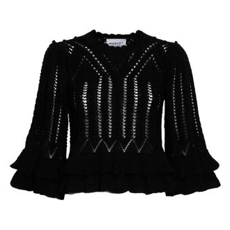 Isabel Marant Damen, Strickwaren, Schwarzk, MGr&ouml;&szlig;e