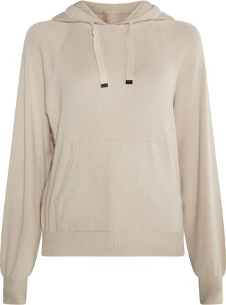 Usha Strickhoodie Damen Stein