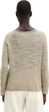 Marc O'Polo Strickpullover slim aus Leinen-Baumwolle-Mix