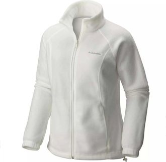 Columbia Femme, Sport, Blanc, Taille: 38 FR Veste en polaire Fast Trek II