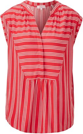s.Oliver Damen 120.10.104.10.100.2100030 Bluse, 31A2 rot, 36